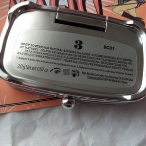 Benefit | Makeup | Foolproof Brow Powder 3 Medium Full Sized | Poshmark
